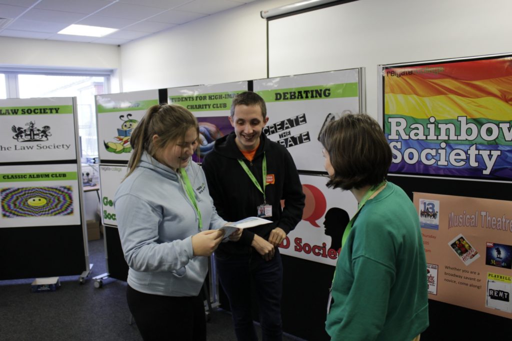 Spring Term Activities Programme - Reigate College