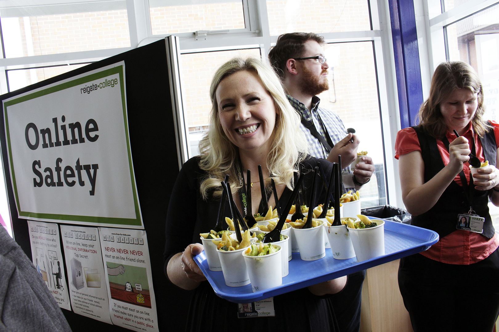 All the fun of the Health Fair - Reigate College