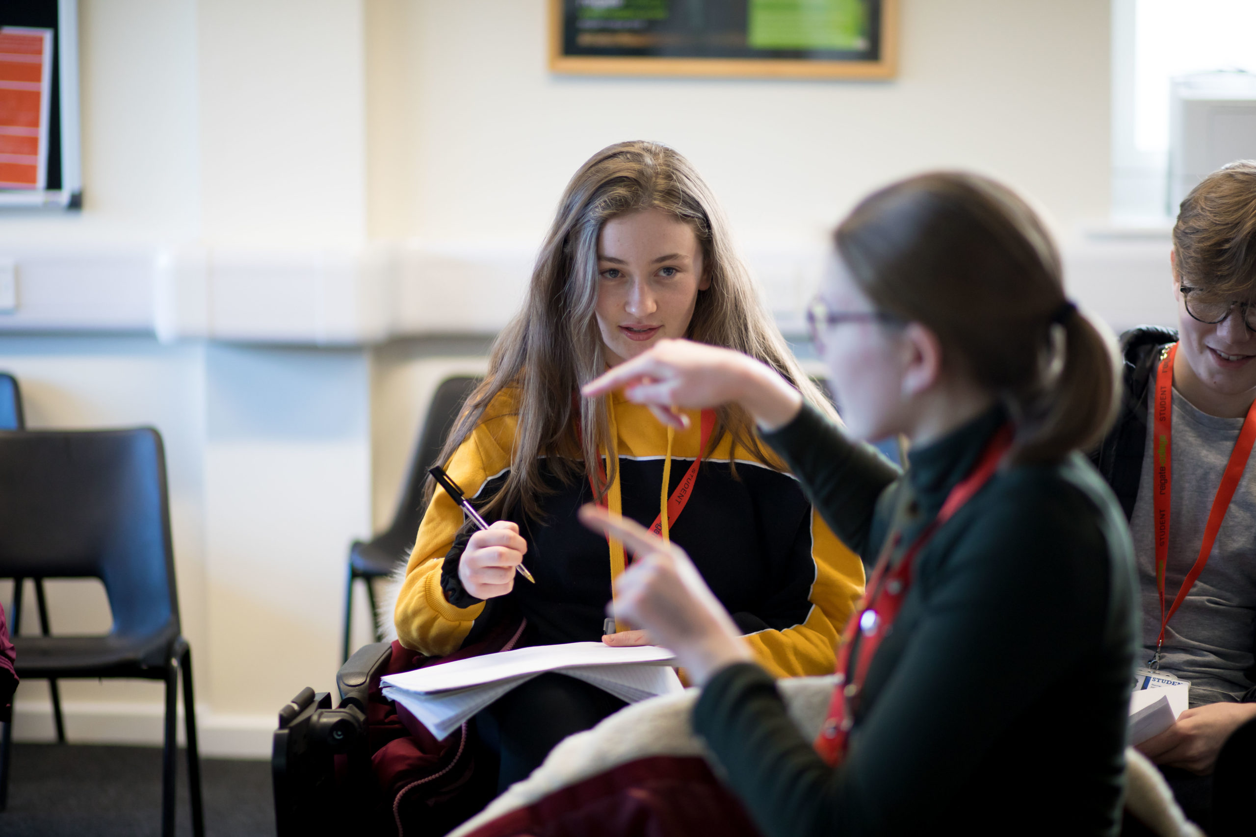 Signing workshop - Reigate College