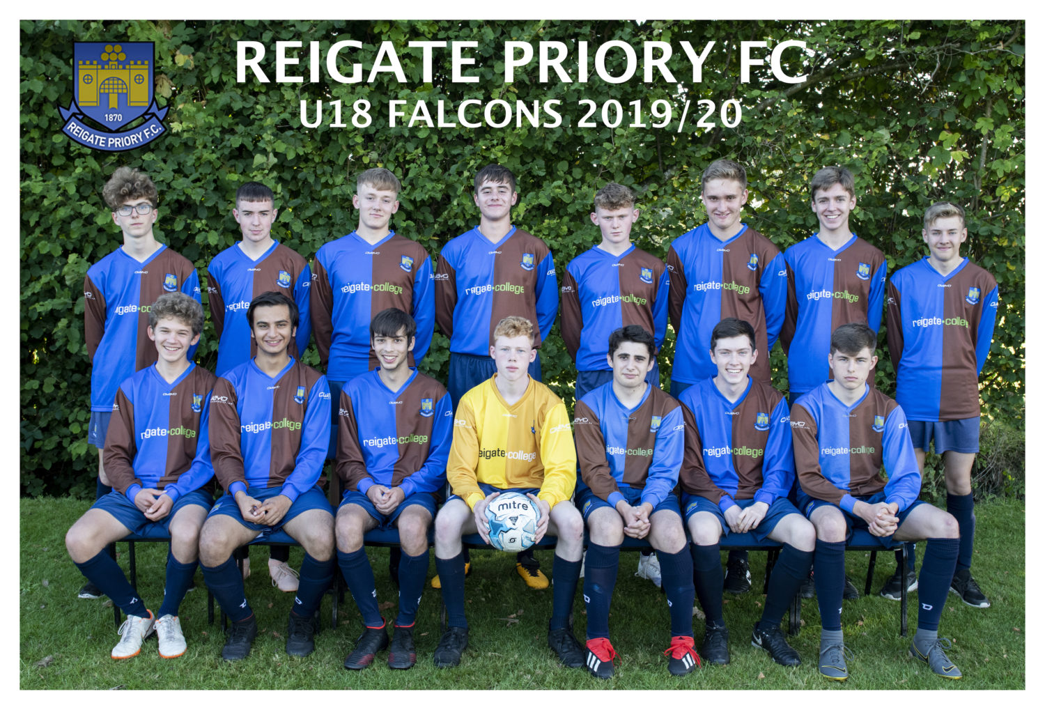 Sponsorship of Reigate Priory Youth Football Club - Reigate College