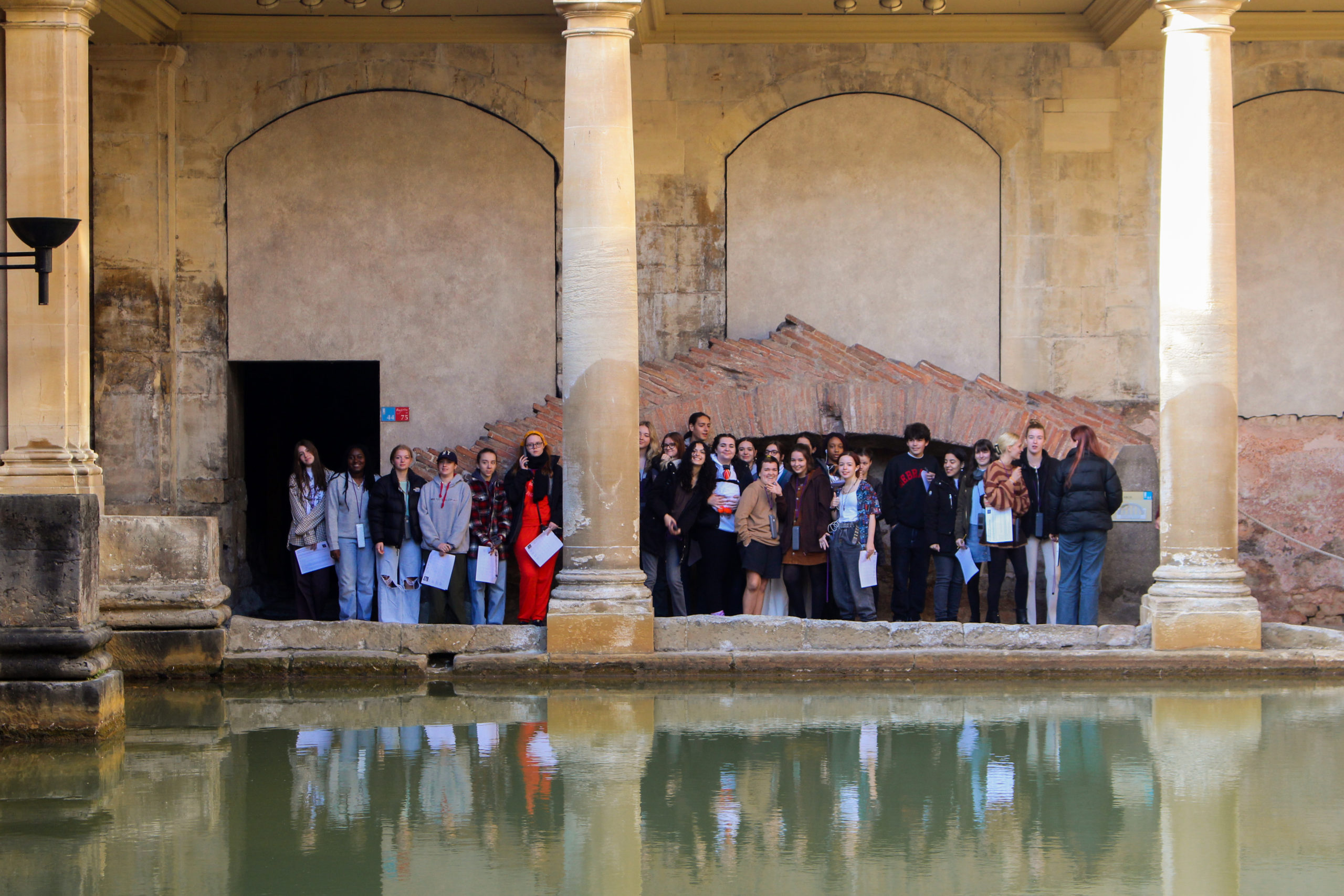 Classics trip to Caerleon and Bath - Reigate College