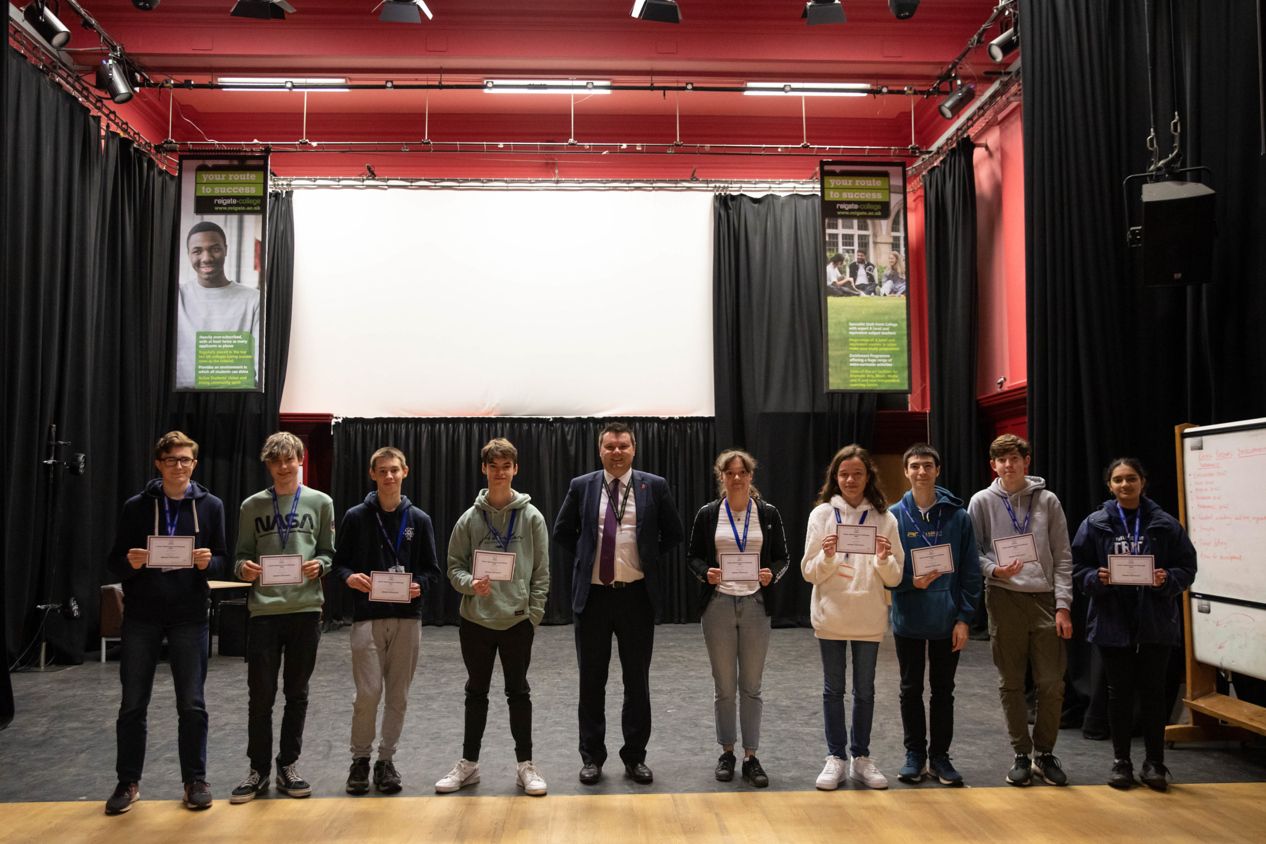 UK Maths Trust Senior Maths Challenge 2022 - Reigate College