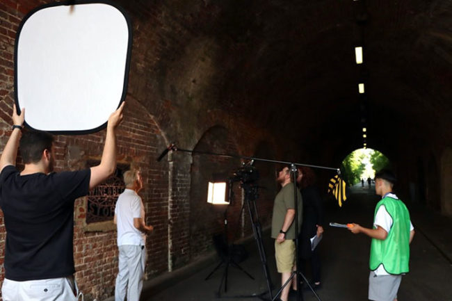 Reigate Students Assist on Film to Commemorate Reigate Tunnel - Reigate ...