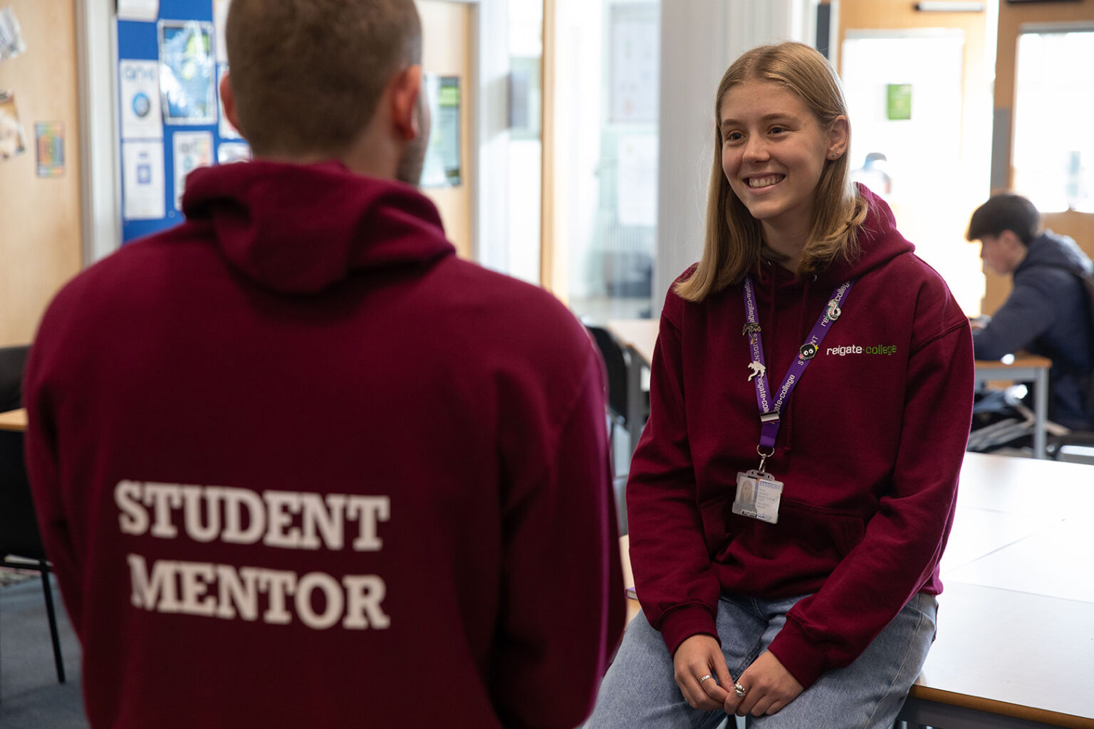 Mentors make a difference - Reigate College